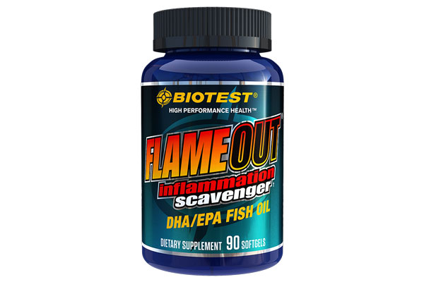 Flameout DHA/EPA Omega-3 (3080 mg) Fish Oil - 90 Softgels - T NATION